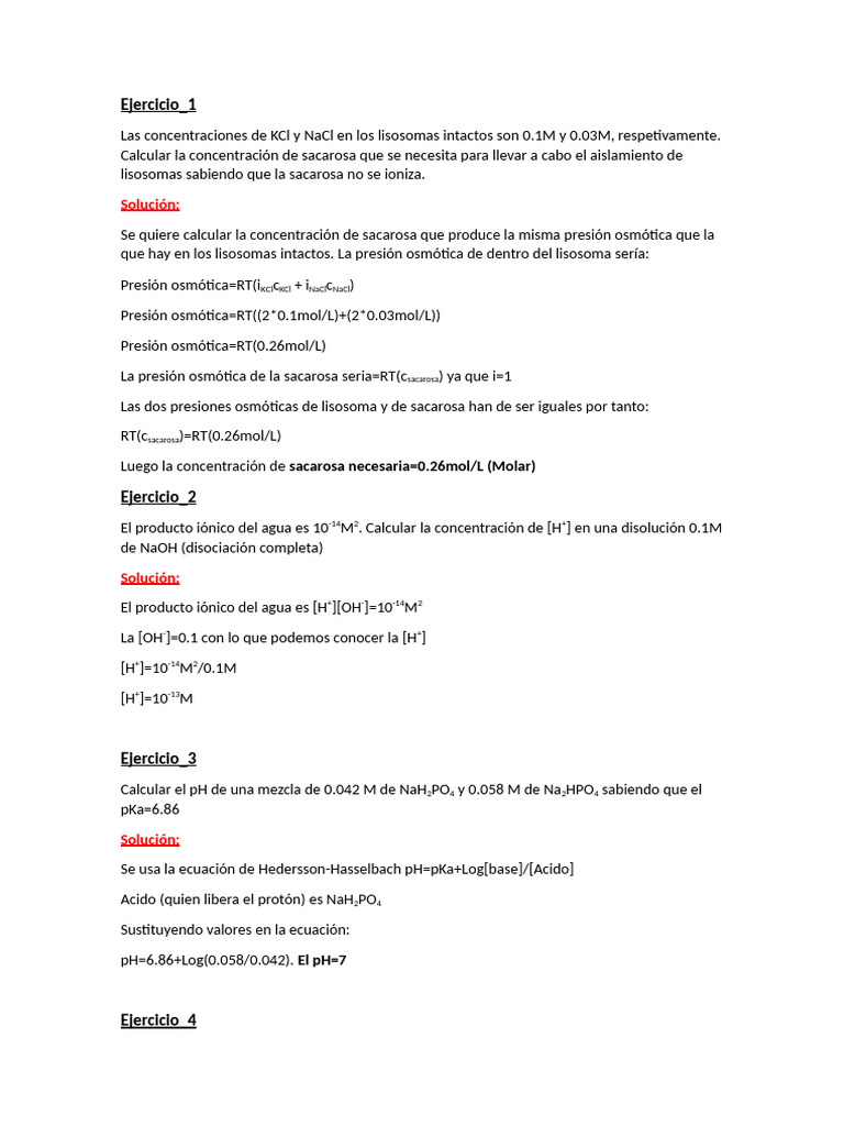 Ejercicios Autoevaluacion Tema - 1 Soluciones | PDF