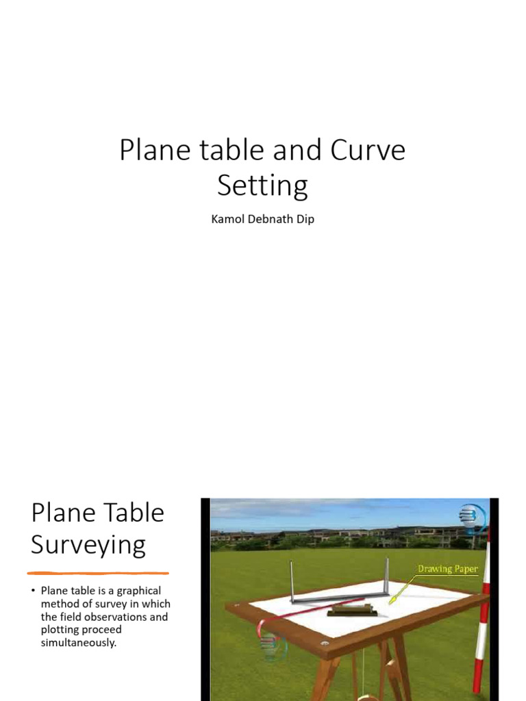 Plane Table Leveling Contouring | PDF | Contour Line | Compass