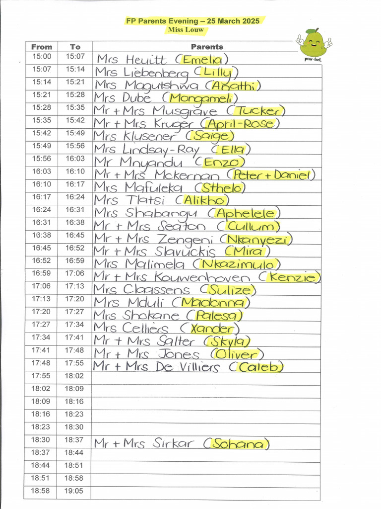 Grade 2 parent evening | PDF