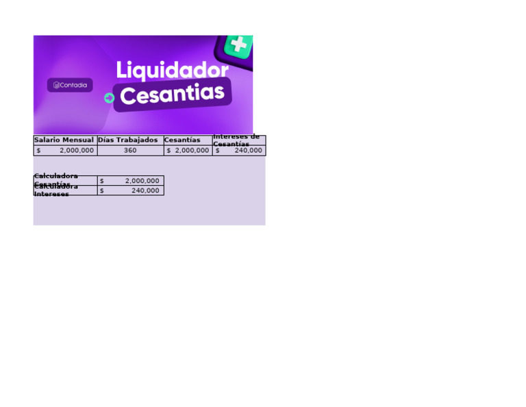 Liquidador Cesantias | PDF