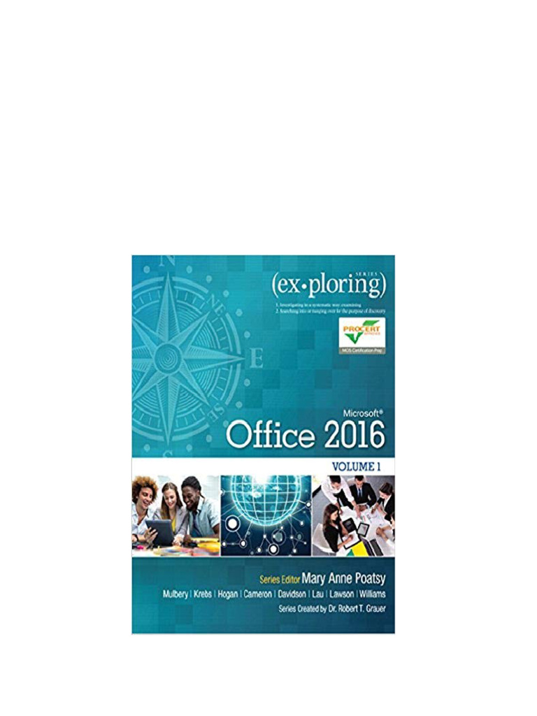 (Ebook PDF) Exploring Microsoft Office 2016 Volume 1 by Mary Anne ...