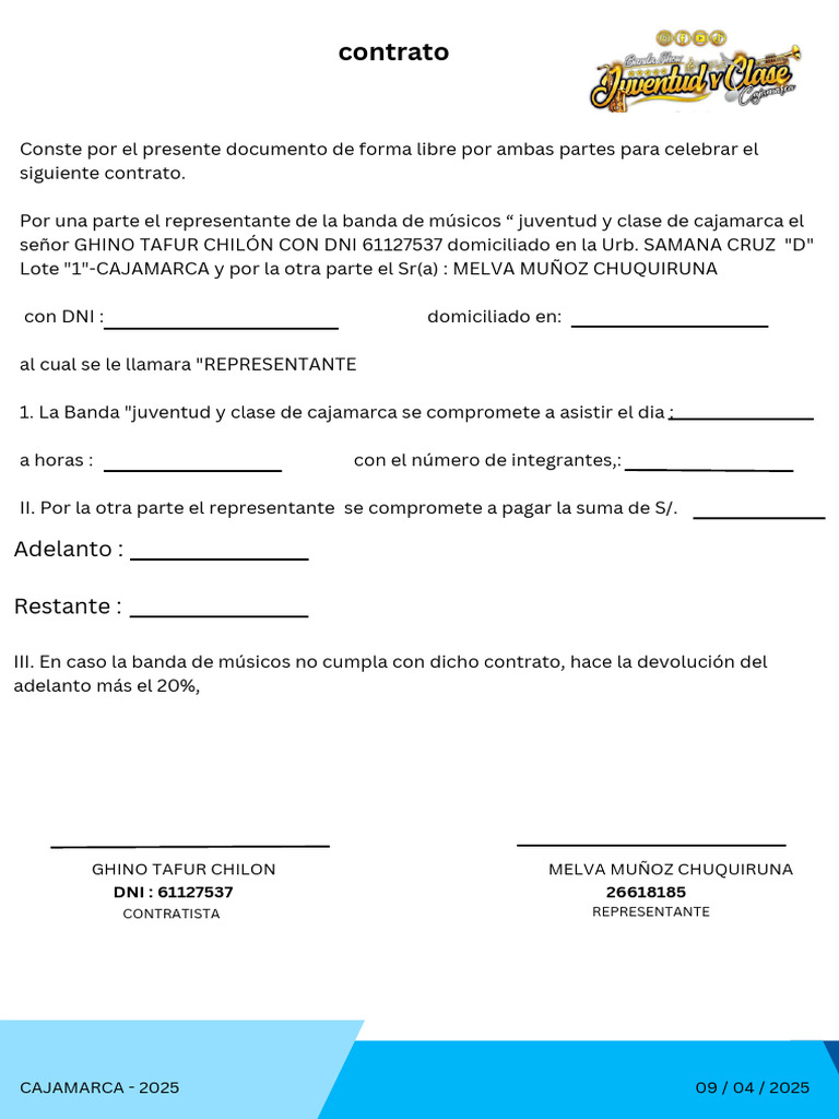 Por Medio de La Presente Hago Constar Que El Sr. Francisco Mercado ...