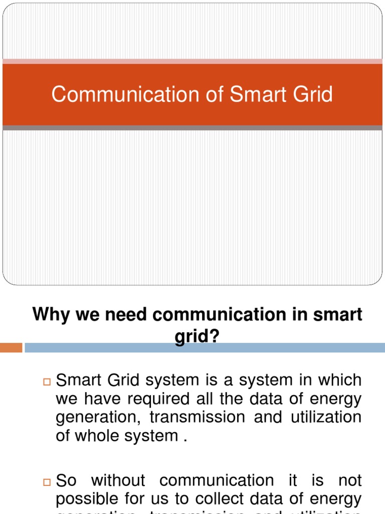 Communication of Smart Grid | Download Free PDF | Internet Protocols ...