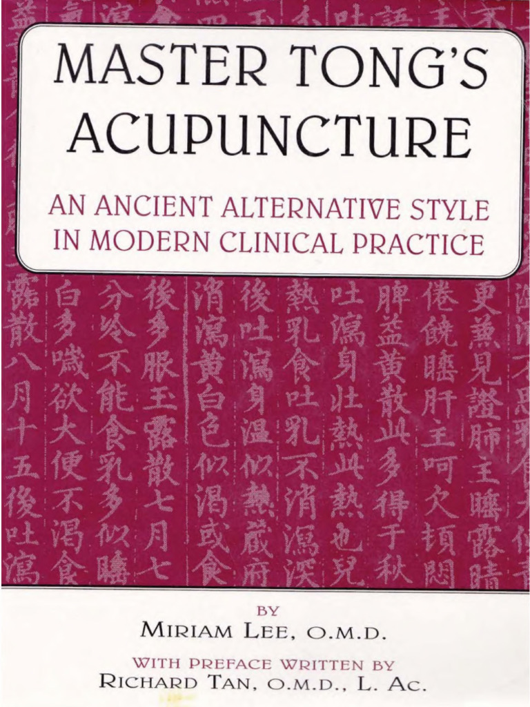 Master Tong's Acupuncture_text | PDF | Acupuncture | Traditional ...