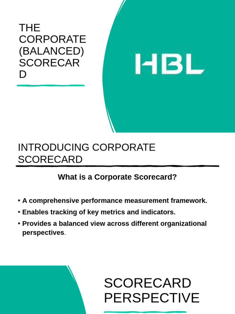 Corporate Scorecard 1 | PDF | Performance Indicator | Innovation