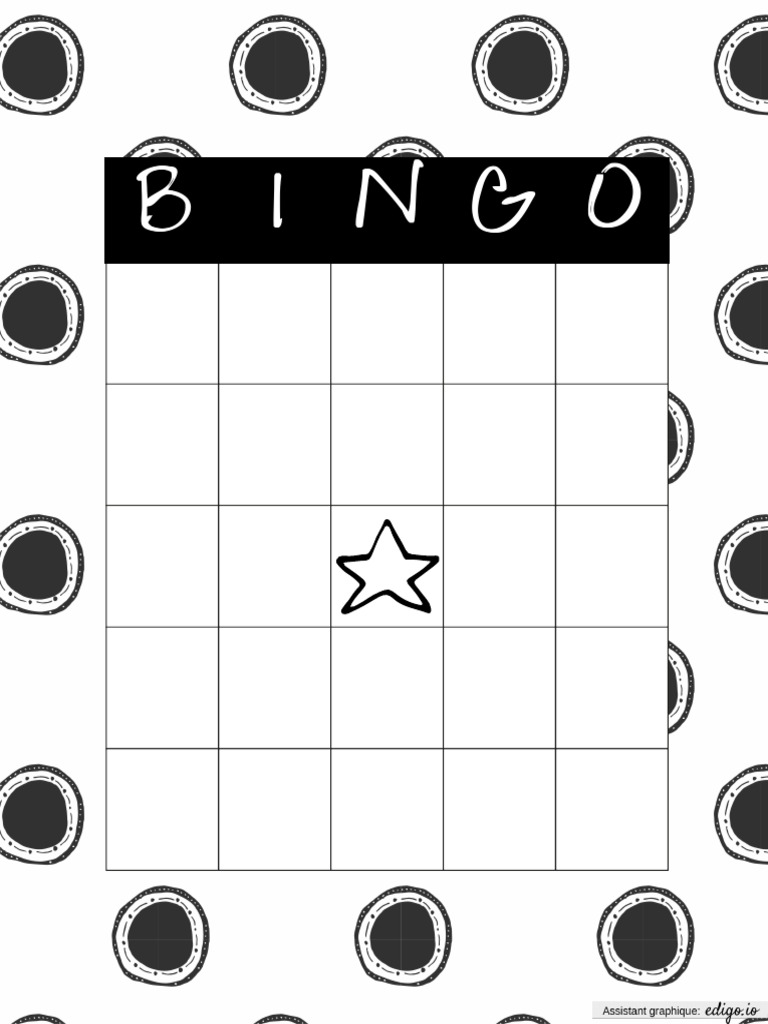 Bingo - Noir Et Blanc | PDF