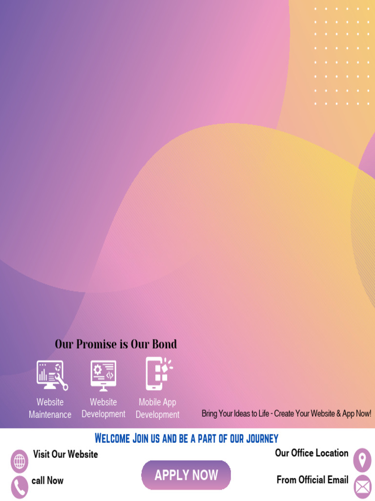Purple and Yellow Modern Website Development Solution Instagram Post ...