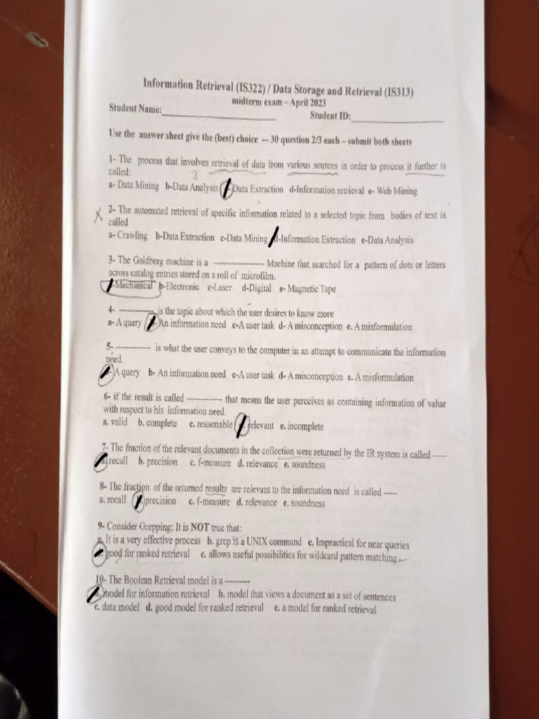 IR Midterm 2023 Sallam | PDF