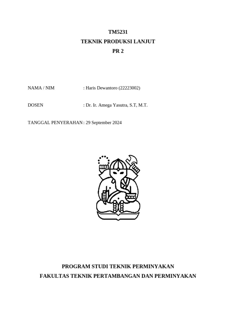 PR2 produksi | PDF