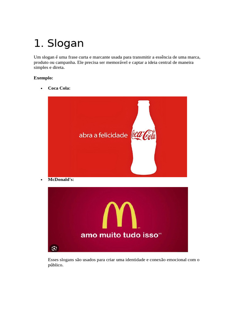 Tipos de Publicidade: Slogan, Spot e Mais | PDF