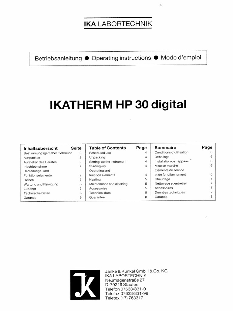 HP 30 Digital | PDF