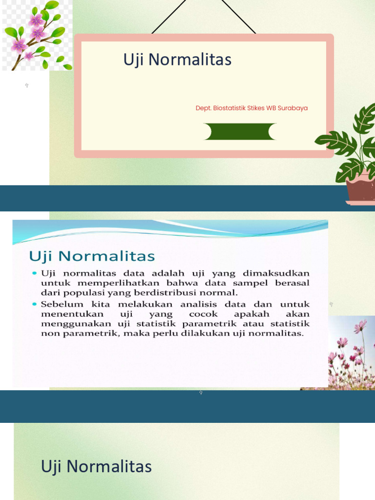 Uji Normalitas | PDF