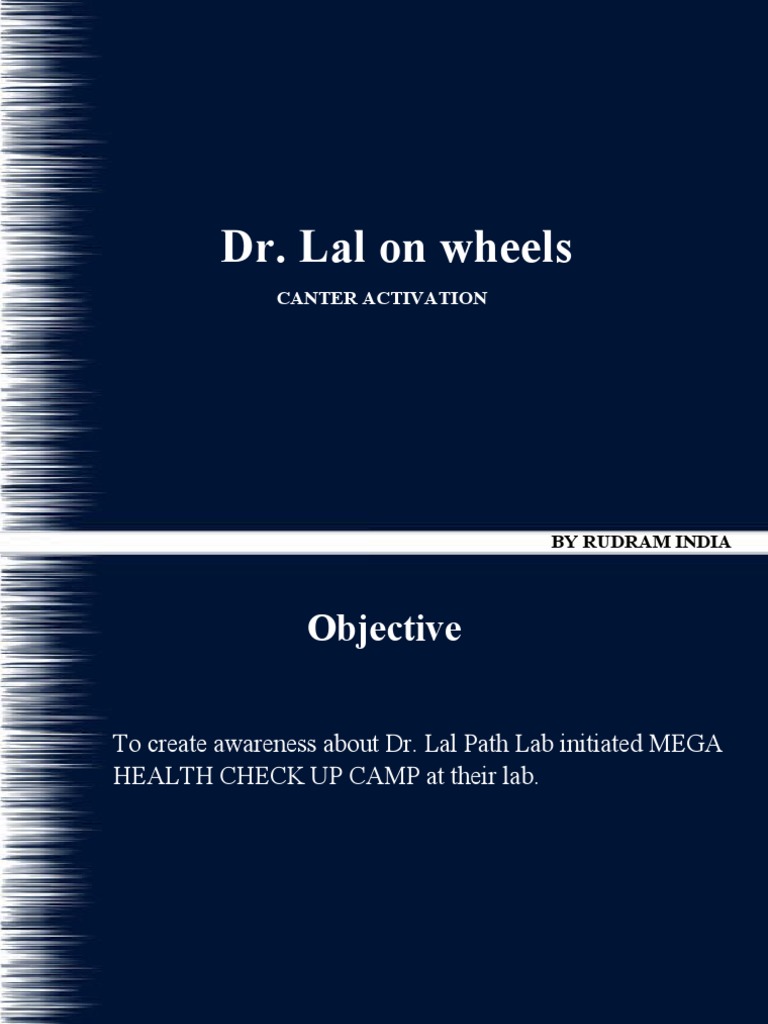 Dr. Lal Path Lab Health Camp Tour | PDF | Wellness