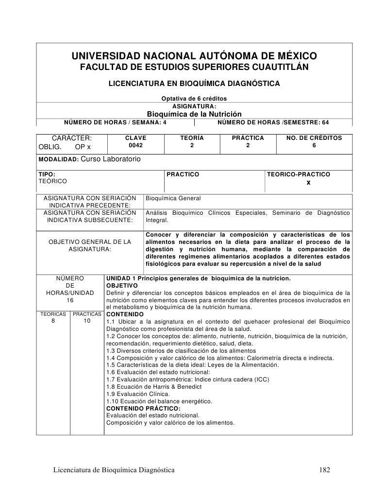 0042 Bioquimica de La Nutricion | PDF | Nutrición | Dieta y nutrición