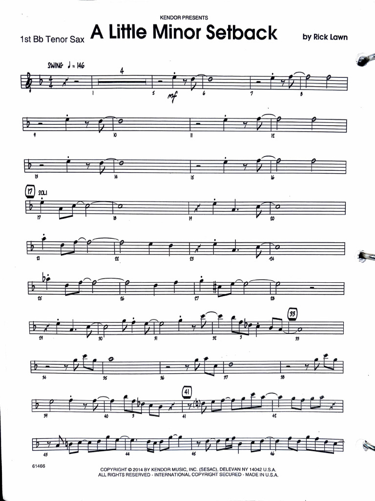 A Little Minor Setback | PDF