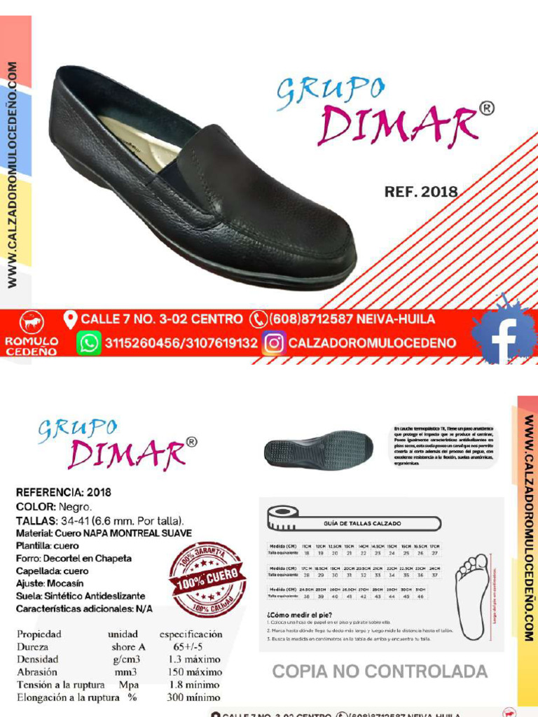 Ficha Tecnica Dimar | PDF