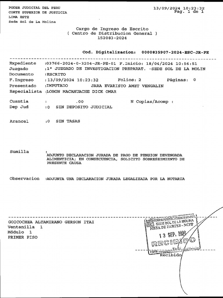 2024 Esc JR Pe20240913 | PDF