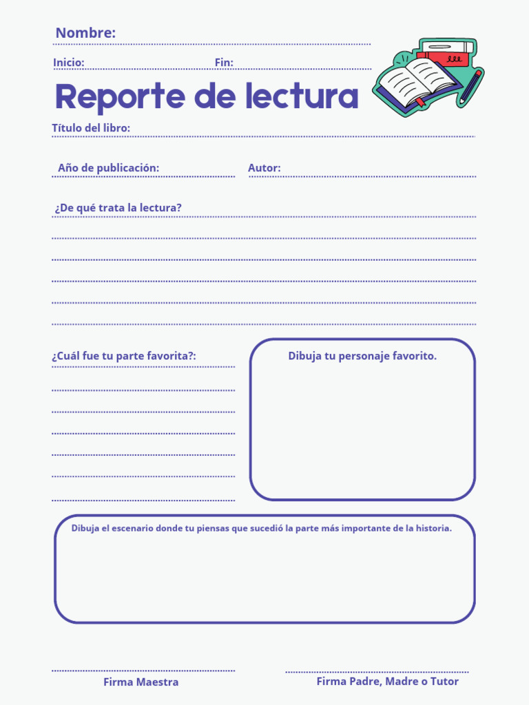 Reporte de Lectura Primaria | PDF