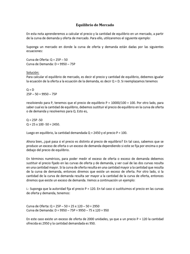 Elementos Fundamentales de La Ecnonomía - M. Complementario M2 | PDF | Equilibrio económico ...