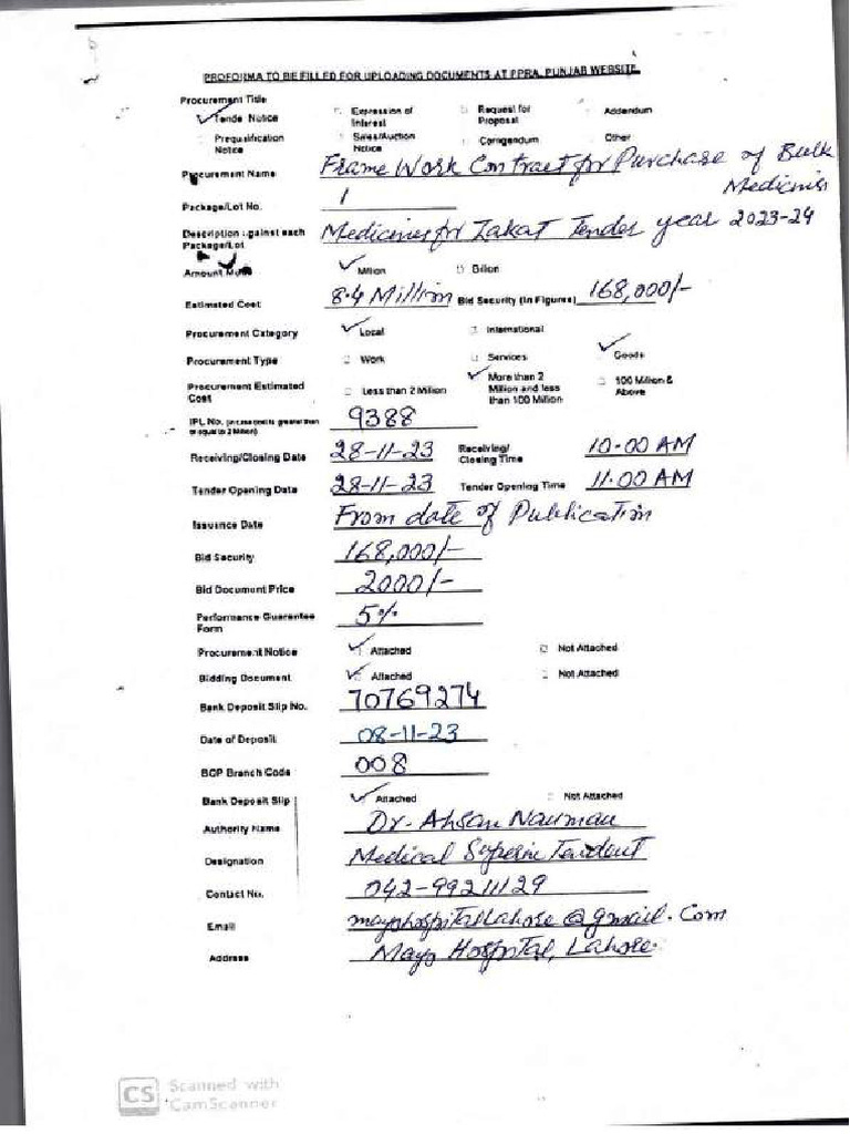 3. Performa and Bidding Document_compressed-3_compressed | PDF