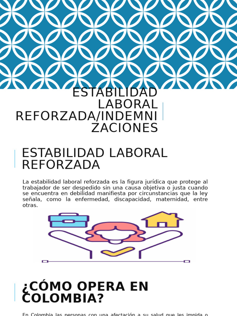 Estabilidad Laboral Reforzada (1) | PDF | Derecho laboral | Justicia