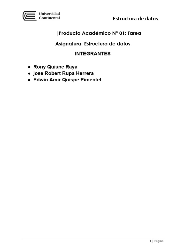 PA01.Tarea - Estructura de Datos | PDF | Matriz (Matemáticas) | Programación de computadoras