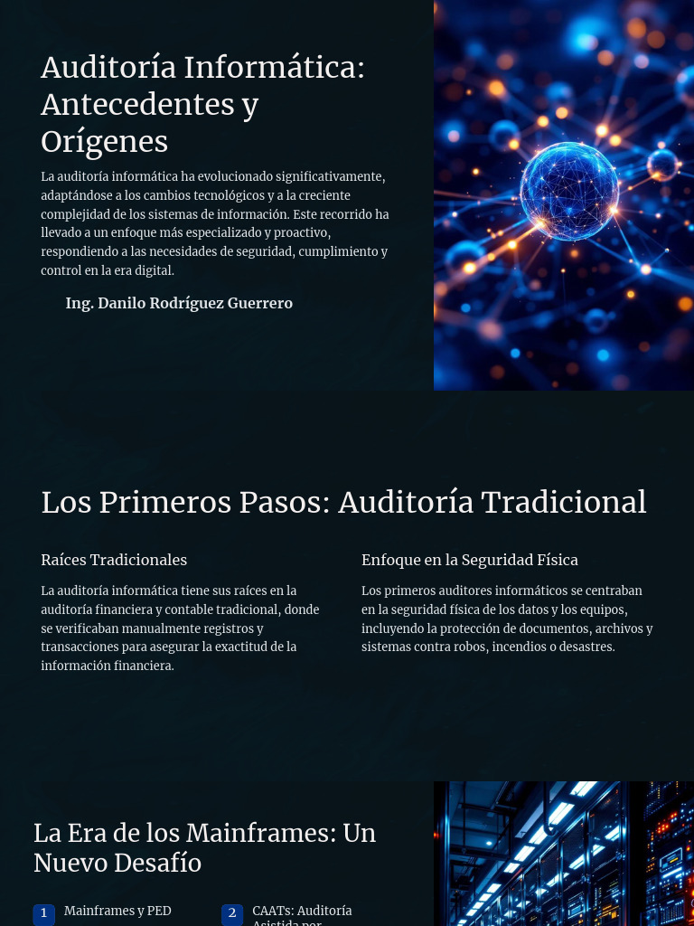 1.2. Antecedentes y Orígenes de La Auditoría Informática | PDF ...