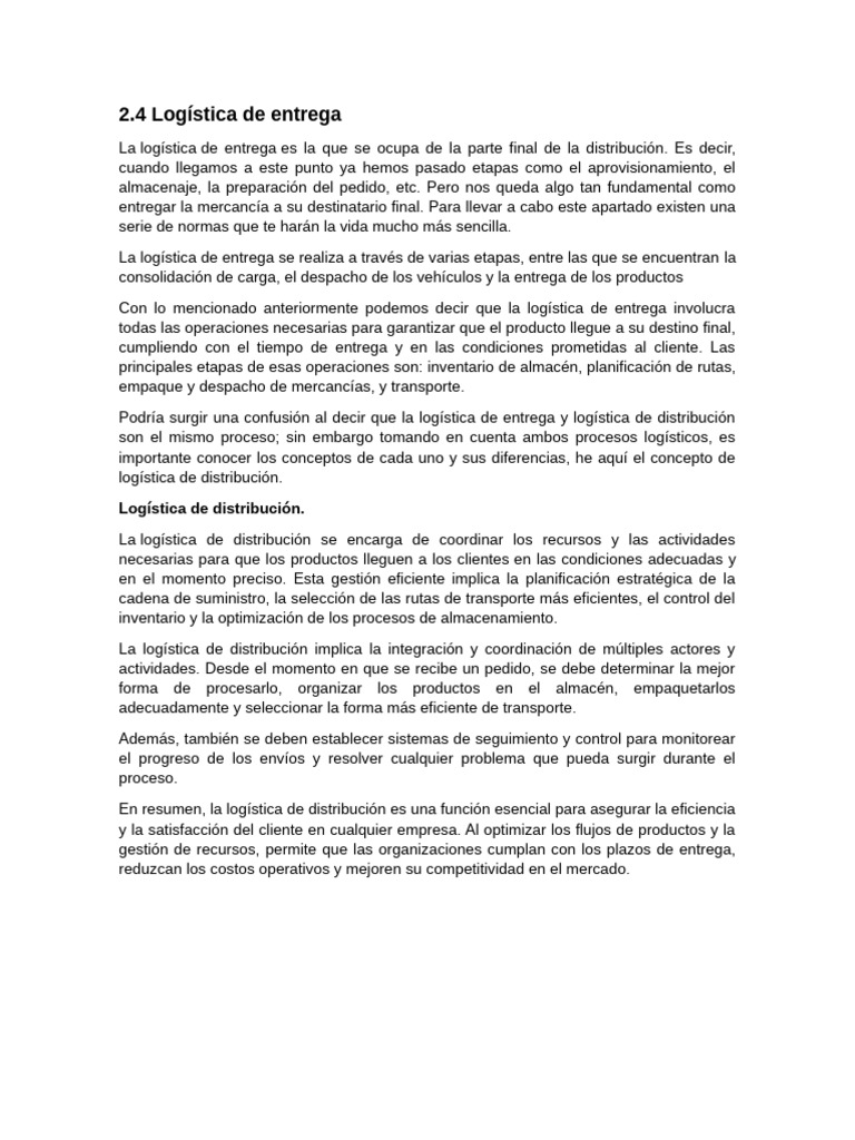 2 4 Last Mile | PDF | Logística | Residuos