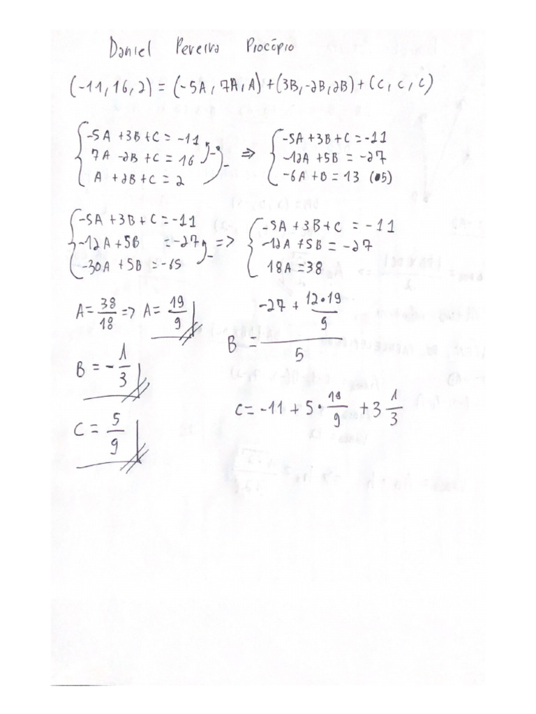 Q2 Prova Algebra | PDF