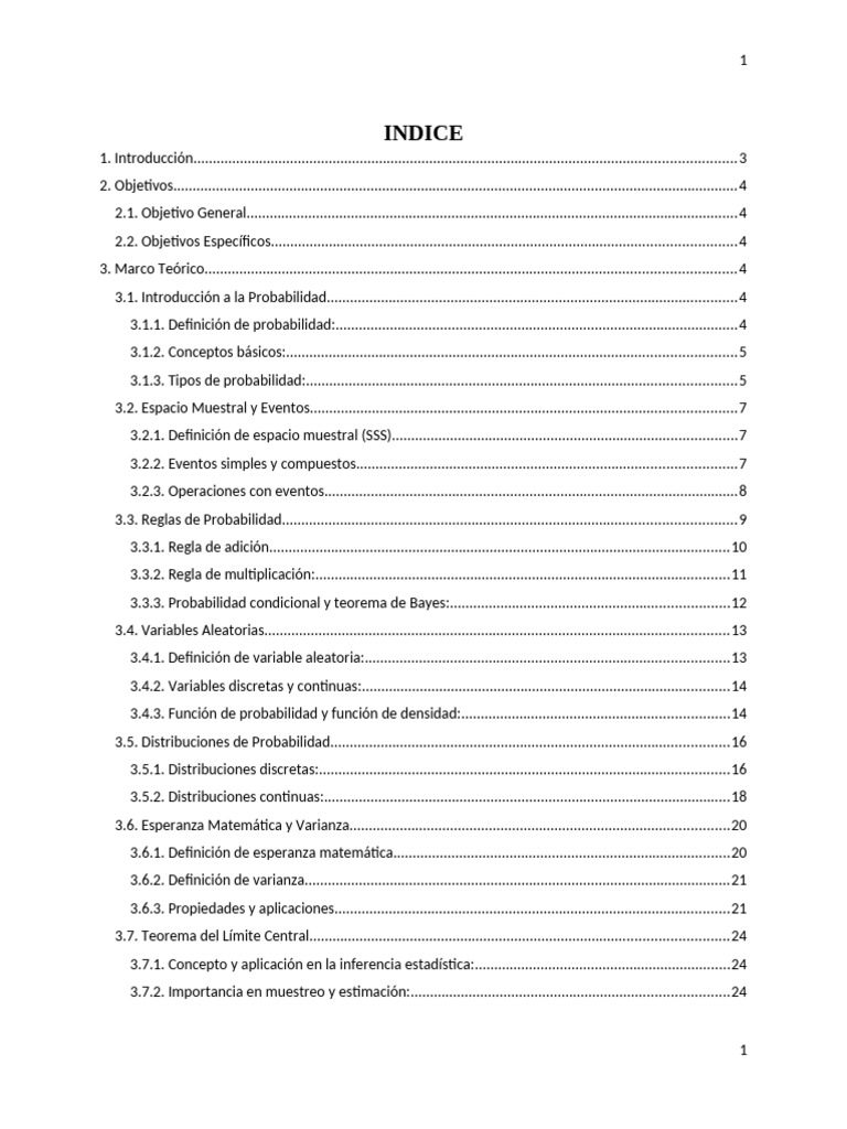 Borrador Informe PROBABILIDAD12 | PDF | Teoría de probabilidad | Diferencia