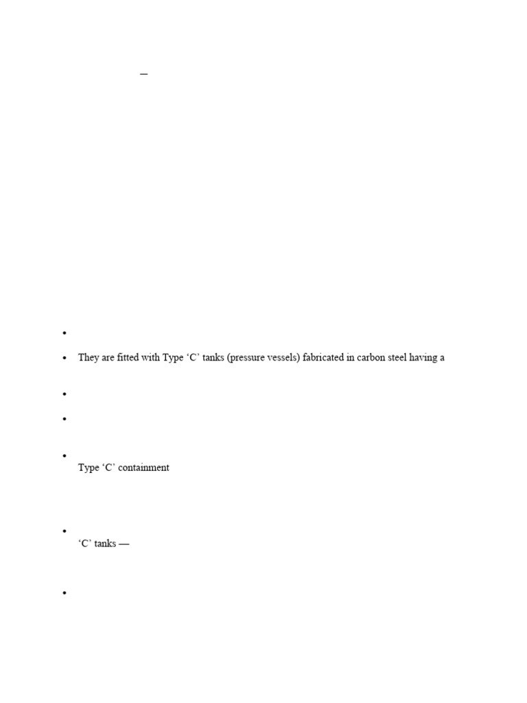 Types, Tanks, Reliquefaction & Cargo Handling Opertions | PDF | Gases