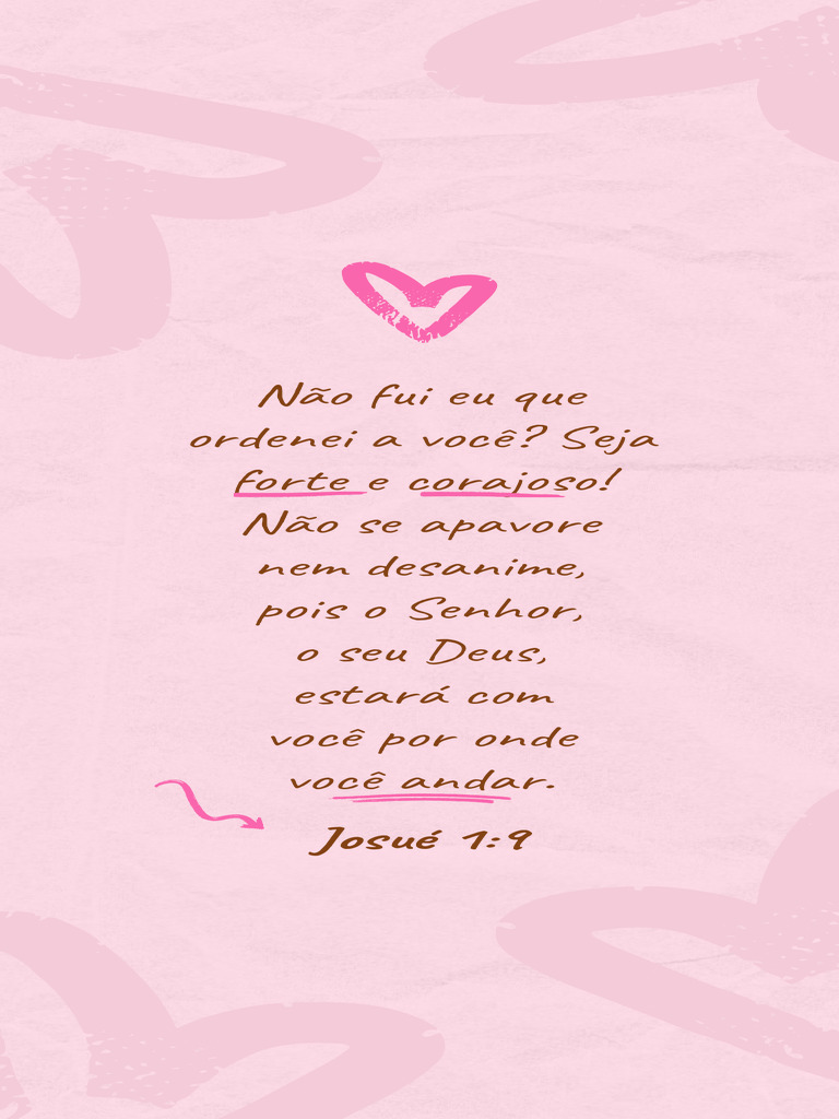 Marca Páginas Frase Versículo Bíblico Rosa Delicado - 20250411 - 182259 ...