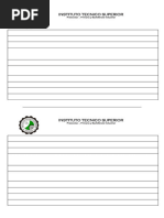 Formato de Excusa Escolar para Cualquier Nivel | PDF