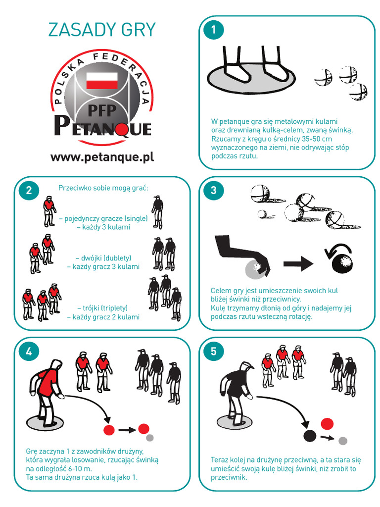 Petanque Zasady Gry | PDF