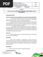 Pop 006 - NSP - Práticas Seguras Na Prescrição, Dispensação e ...