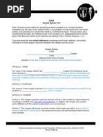 Chapter Installation Ceremony Samples | PDF | Committee | Secretary