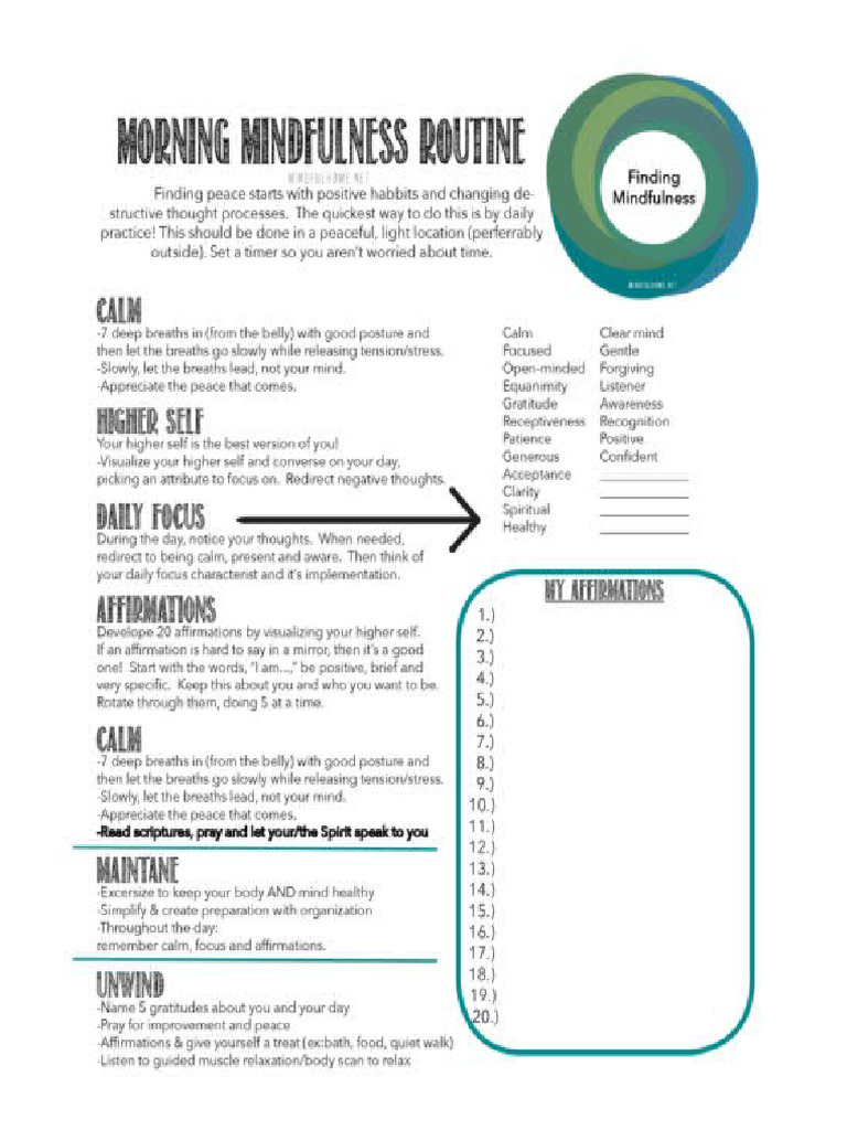 Mindfulness | PDF