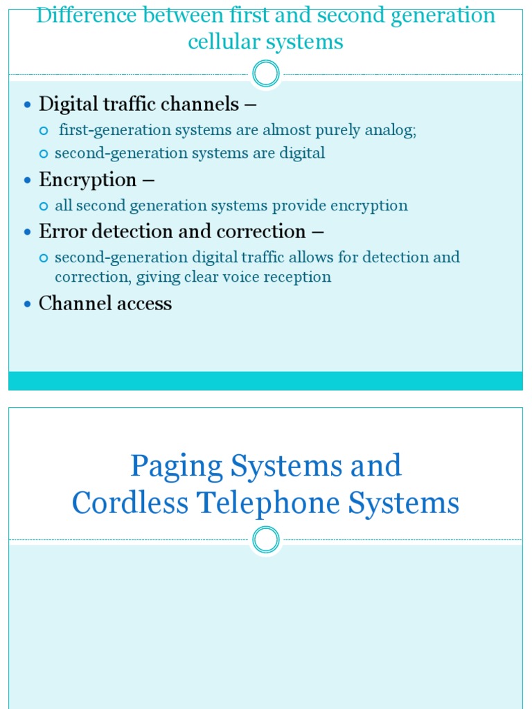 Cordless Telephone Systems | PDF | Base Station | Telephone