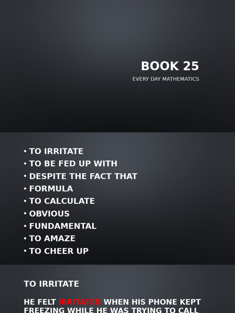 Book 25 ALCPT Vocabulary | PDF | Mathematics