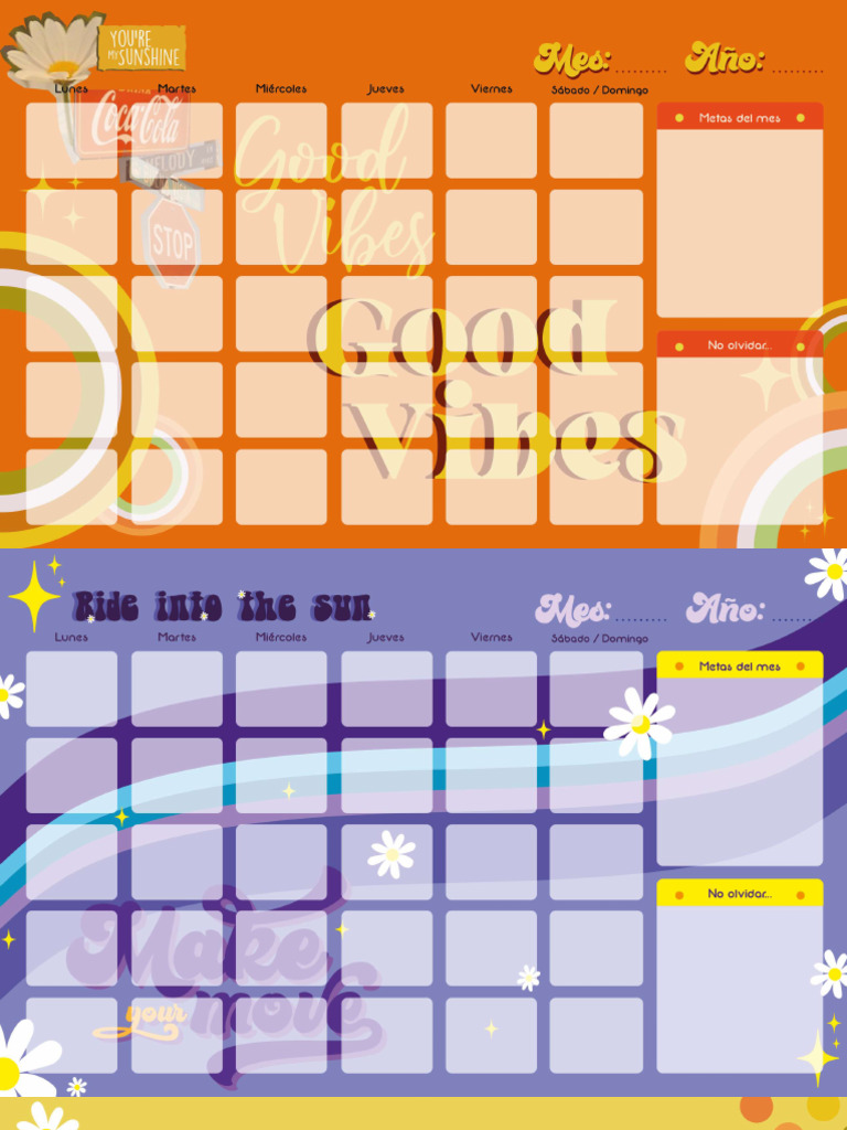 Planner Mensual 2 | PDF