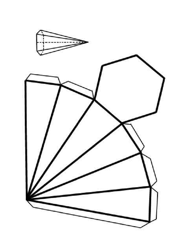 Pirámide Hexagonal | PDF