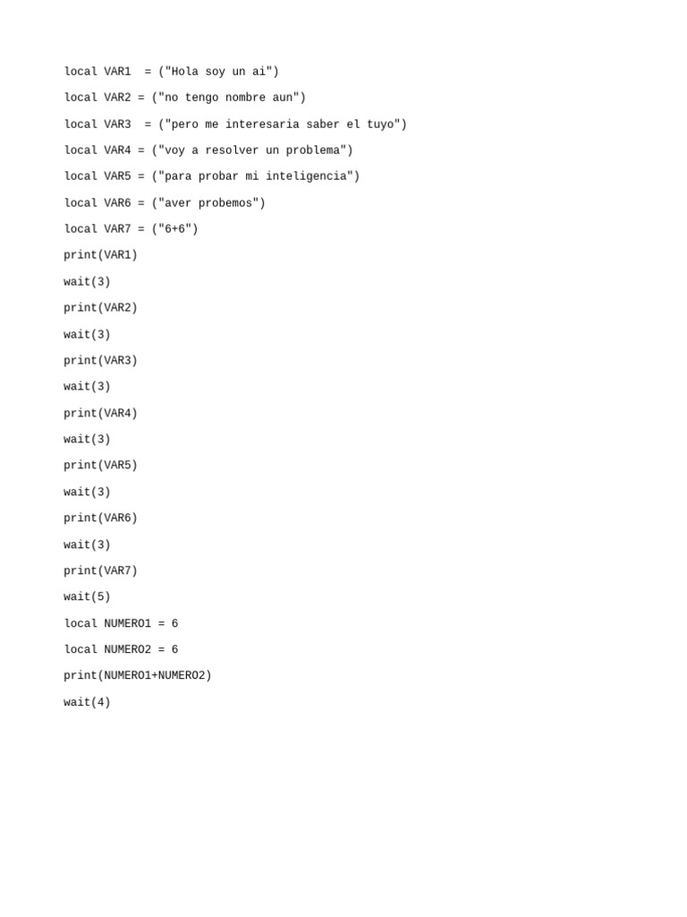 Primer Script Echo Por Mi | PDF