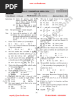2025 10th Maths Public Question Paper | PDF