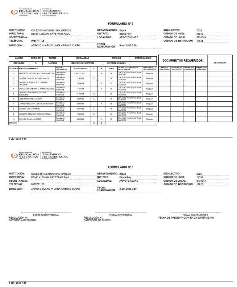 rptFormulario3Media_v2_20250403075919 | PDF