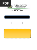 Grade 12-LO-Examination Guidelines | PDF | Learning | Knowledge