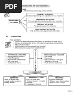 Grade12 Economic Geography Notes | PDF