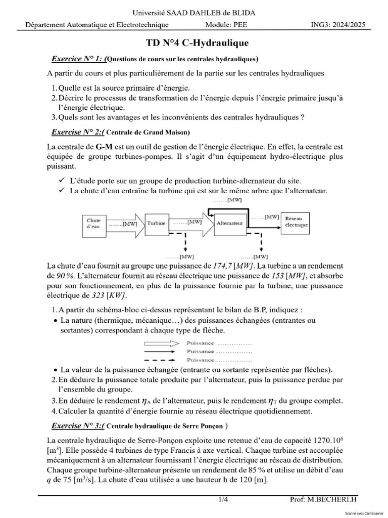 4-TD Hydraulique F | PDF