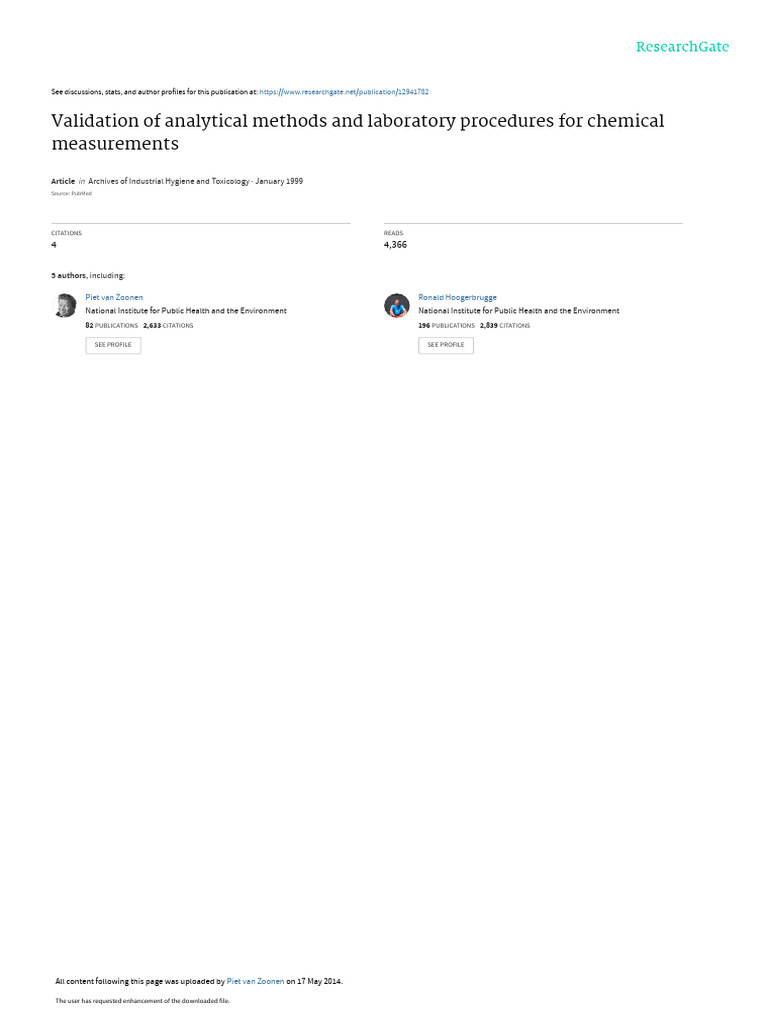 Validation of Analytical Methods and Laboratory PR | PDF | Detection Limit | Analysis