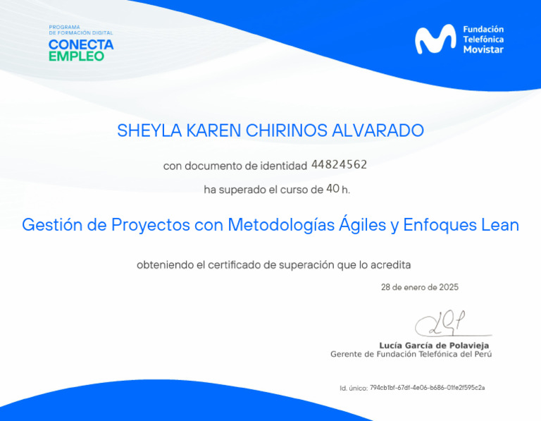 6. GESTION DE PROYECTOS CON METODOLOGÍAS ÁGILES Y ENFOQUE LEAN | PDF