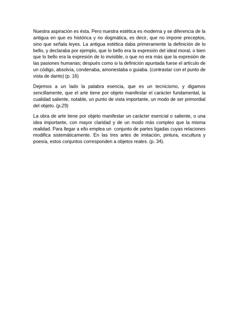 Hipolito Taine - Filosofía Del Arte | PDF